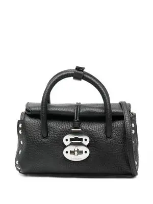 ZANELLATO Leather Tote Bag - Black