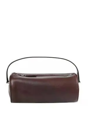 THE ROW Leather Clutch Bag - Brown