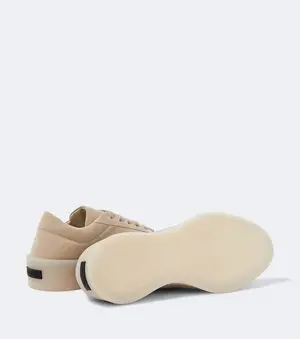 Fear Of God Aerobic Low Suede Sneakers In Oat - Beige