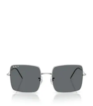 Ray-ban Ray-Ban 1971 Reverse Square Frame Sunglasses Silver
