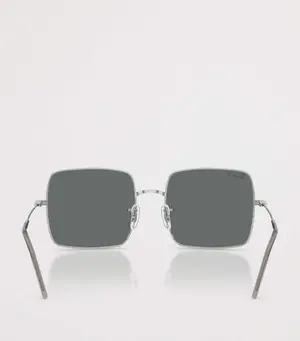 Ray-ban 1971 Reverse Square Frame Sunglasses - Silver