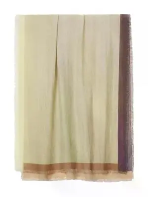 Rag & Bone Astrid Border-fringed Scarf - Neutrals