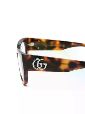Gucci Tortoiseshell Cat Eye Eyeglasses