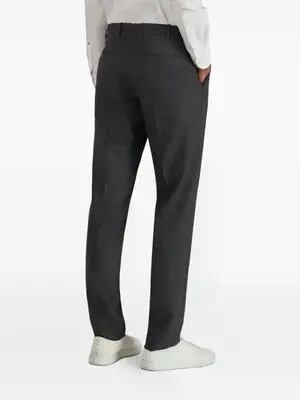 Incotex Wool Tapered Trousers - Grey