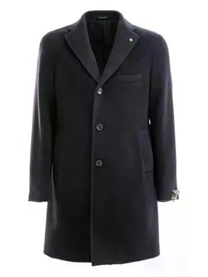 Tagliatore Wool Coat - Blue