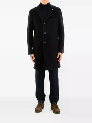 Tagliatore Wool Coat - Blue