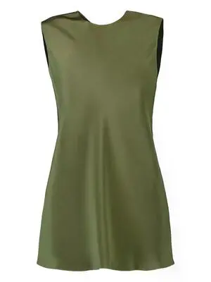 PETER COHEN Sleeveless Satin Top