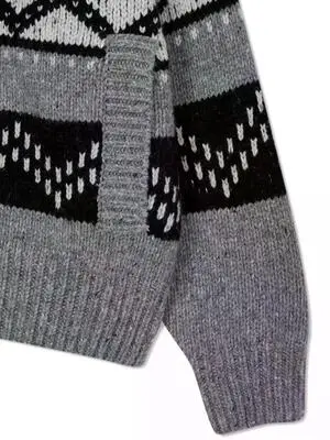 STUDIO TOMBOY Fair Isle Knit Cardigan