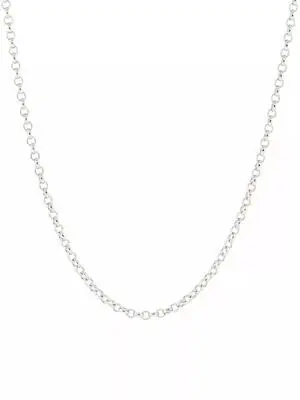 Tamara Comolli 18kt White Gold Belcher Chain Necklace