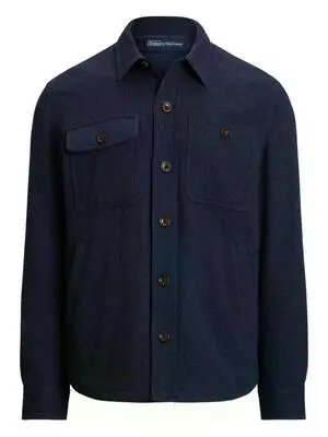 Polo Ralph Lauren Herringbone Pattern Jacket - Blue