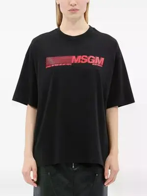 MSGM Logo Detail T-shirt