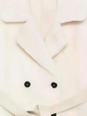 LISKA Double-breasted Belted Coat