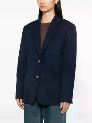 Lacoste Logo-embroidered Blazer
