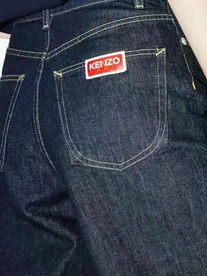Kenzo Ayame Logo-patch Jeans