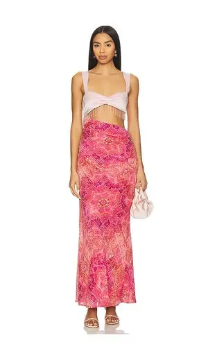 RUNAWAY THE LABEL Alzona Maxi Dress - Pink