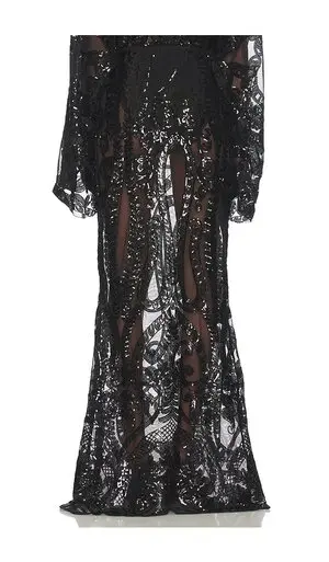 Norma Kamali Obie Long Skirt