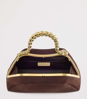 BVLGARI X Geraldine Guyot Serpentine Top-handle Bag