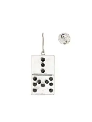 Isabel Marant Étoile Domino Embellished Mismatched Earrings