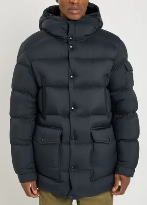 Moncler Bretagne Padded Hooded Shell Parka