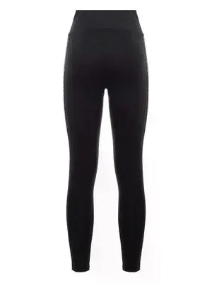 Adidas Logo-detail Elastic-waist Leggings - Black