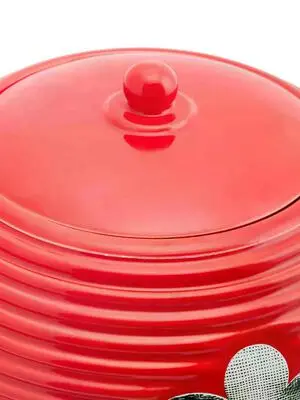 FORNASETTI Rigato Serratura Vase - Red