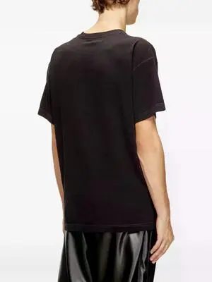 DIESEL® Cotton T-shirt With Laser Print