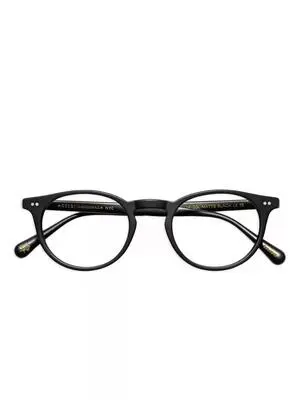 MOSCOT Frankie Round-frame Eyeglasses - Black