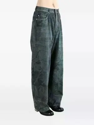 Balenciaga Printed Jeans