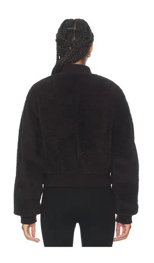 AGOLDE Faux Fur Bomber Jacket