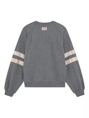 Repetto Satin-stripe Crew-neck Sweatshirt