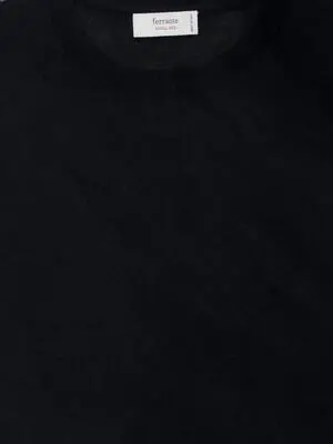 FERRANTE Crew Neck Long Sleeve Pullover