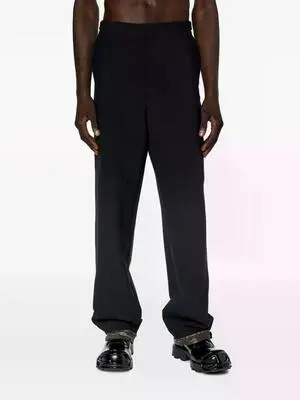 DIESEL® Straight-leg Trousers With Contrasting Border