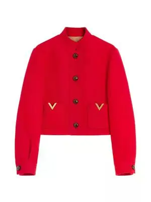 Valentino Garavani Drill Double Caban Jacket