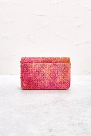 Chanel Tweed Wallet On Chain