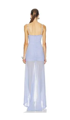 RUNAWAY THE LABEL Kiata Maxi Dress - Blue
