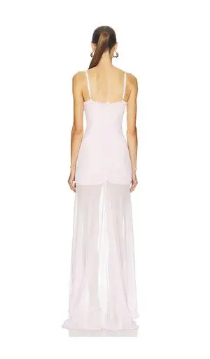 RUNAWAY THE LABEL Maxi Dress - Blush