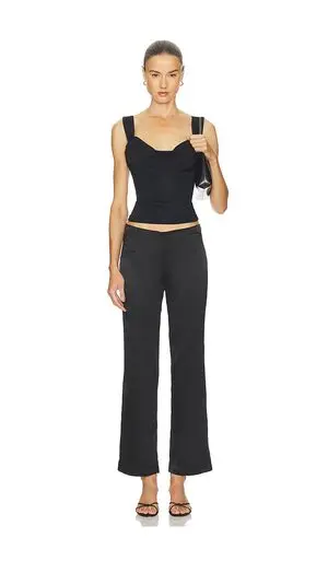 MORE TO COME Georgia Drape Top
