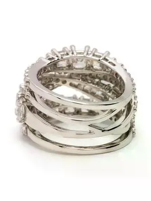 SWAROVSKI Twist Wrap Crystal-embellished Ring