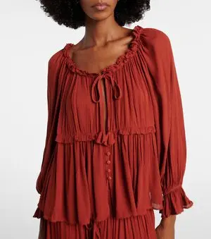 Poupette St Barth Moon Top - Red