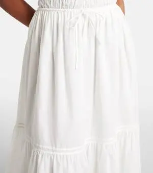 Faithfull The Brand Venta Cotton Midi Skirt