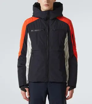 Fusalp Colorblocked Hooded Ski Jacket