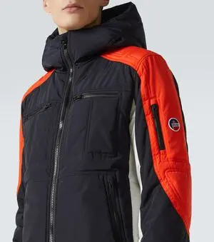 Fusalp Colorblocked Hooded Ski Jacket
