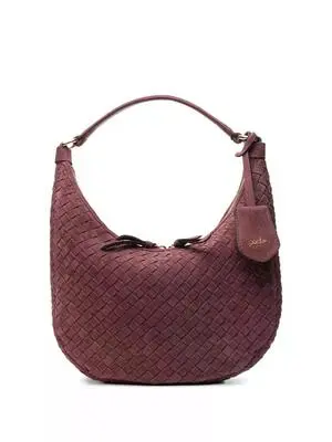 POCHE PARIS Woven Tote Bag - Red