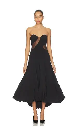 ET OCHS Daniella Bubble Dress - Black