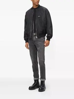 Karl Lagerfeld Stretch Cotton Slim-fit Denim - Grey