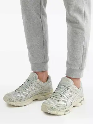 Asics Gel-cumulus 16 Lace-up Mesh Panel Sneakers - Green