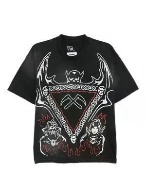 WARREN LOTAS Graphic-print T-shirt - Grey