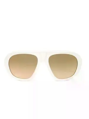 Prada Pilot-frame Sunglasses - White