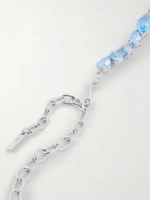 Completedworks Recycled Cubic Zirconia And Synthetic Spinel Necklace
