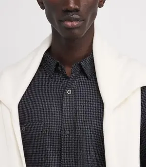 Paige Cotton-blend Check Everett Shirt